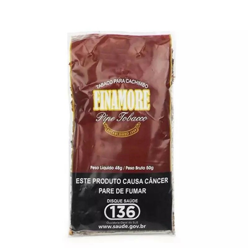 Fumo para Cachimbo Finamore Pipe Mixture Marrom - Pacote (50g)