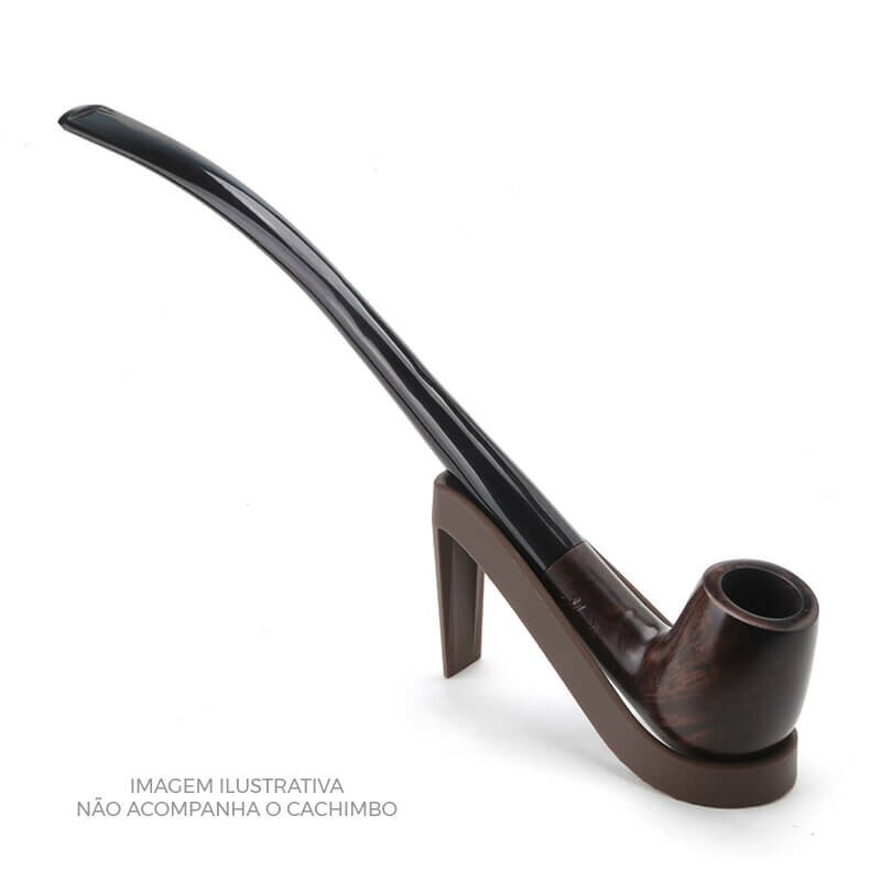 Porta Cachimbo Churchwarden (Descanso) Slim - Marrom