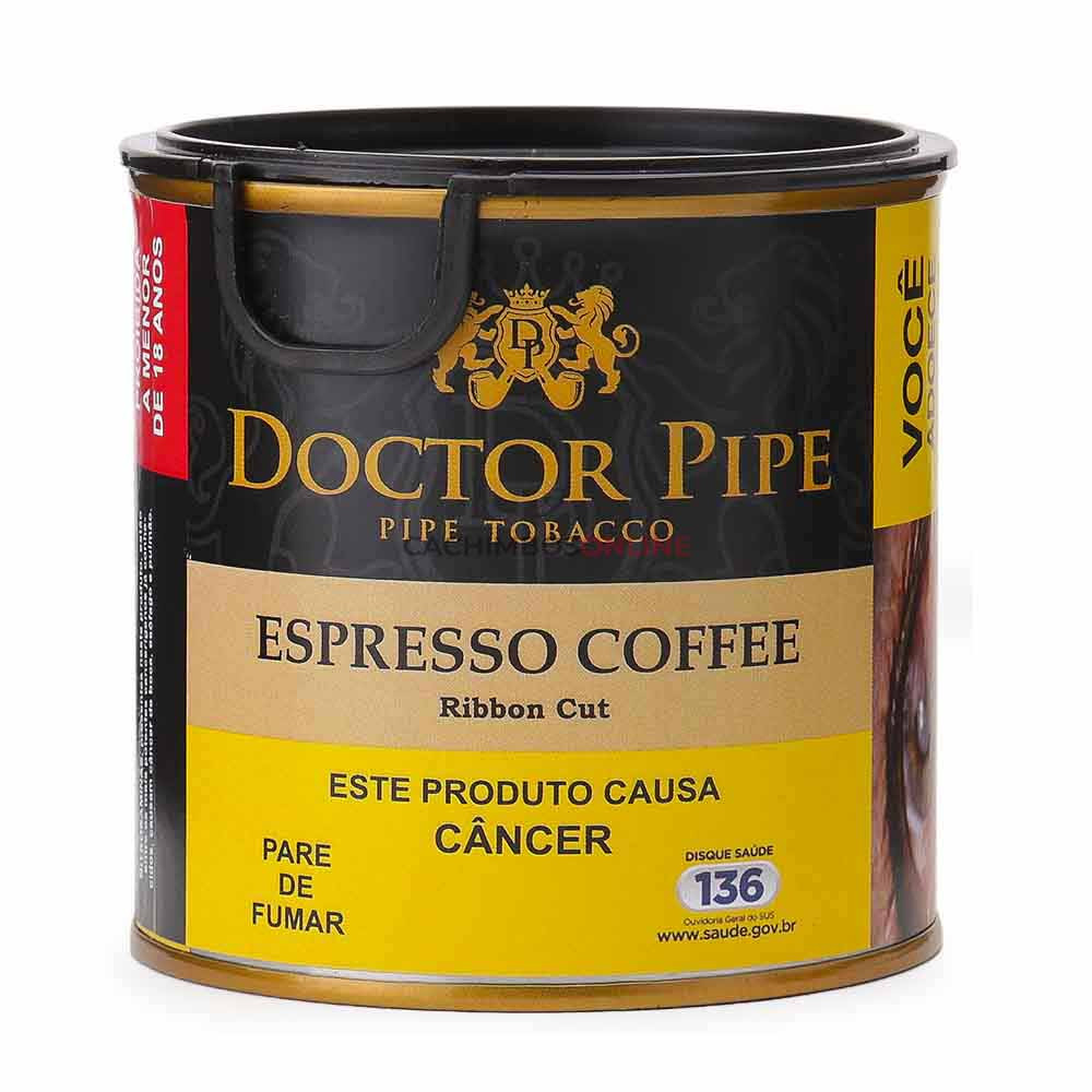 Fumo para Cachimbo Doctor Pipe Espresso Coffee - Lata (50g)