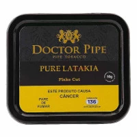 Fumo para Cachimbo Doctor Pipe Pure Latakia Flake - Lata (50g)