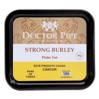 Fumo para Cachimbo Doctor Pipe Strong Burley Flake - Lata (50g)